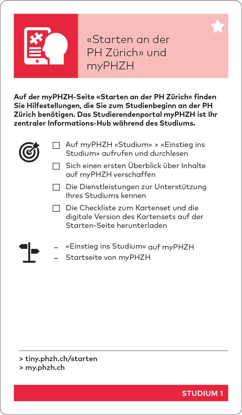 «Starten an der PH Zürich» - Informationen und Filme: ILIAS ...