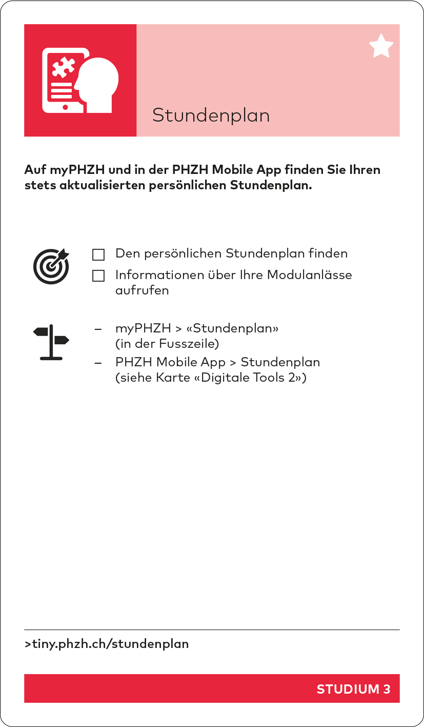 «Starten an der PH Zürich» - Informationen und Filme: ILIAS ...